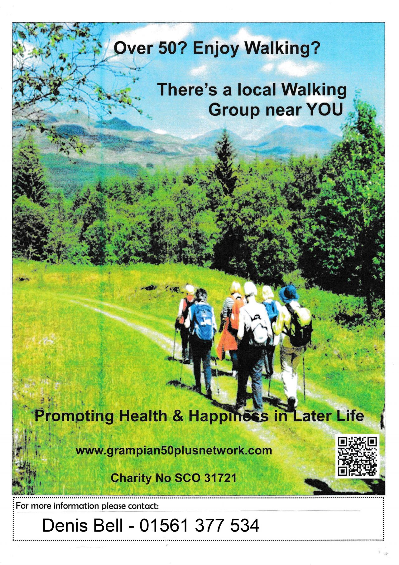 Over 50s walking group - Laurencekirk AB30